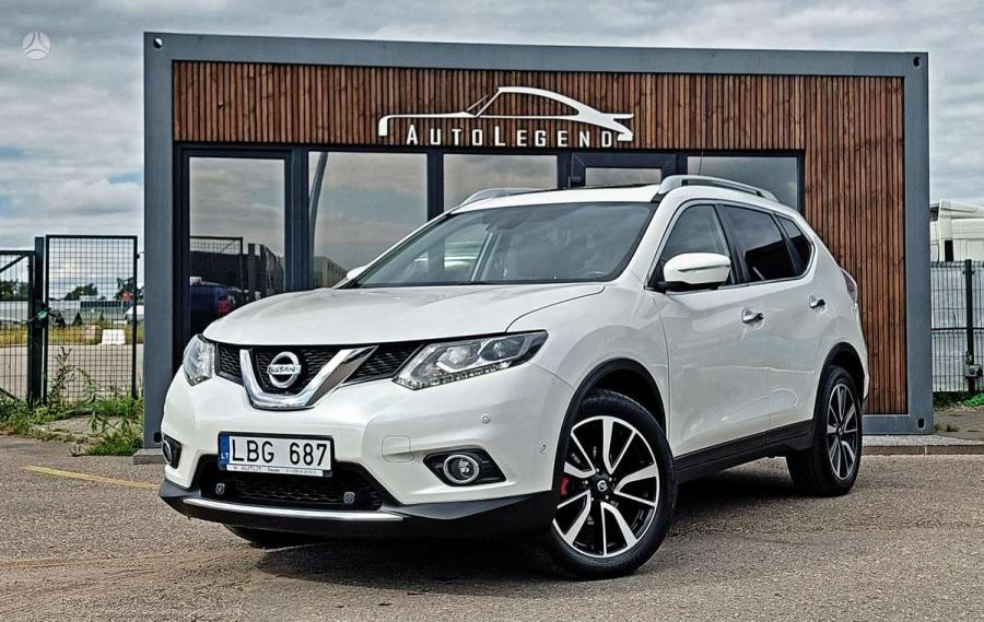 Balts Nissan X-Trail 2015 Viļņa, ar dzinēja tilpumu 1.60 L un nobraukumu 124 tūkst. km par 10300 €, foto 1 vietnē AUTOMOTO.COM.LV