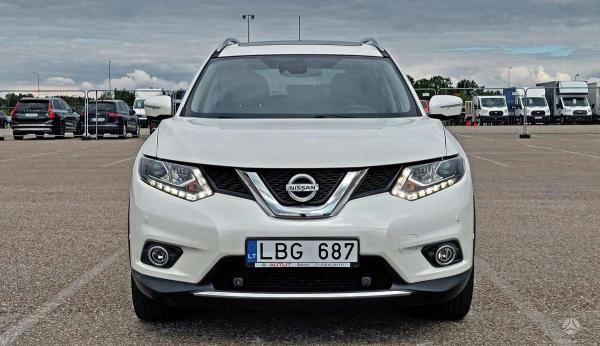 Balts Nissan X-Trail 2015 Viļņa, ar dzinēja tilpumu 1.60 L un nobraukumu 124 tūkst. km par 10300 €, foto 6 vietnē AUTOMOTO.COM.LV