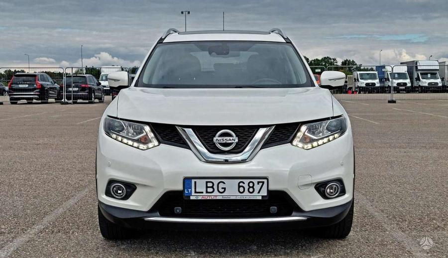 Balts Nissan X-Trail 2015 Viļņa, ar dzinēja tilpumu 1.60 L un nobraukumu 124 tūkst. km par 10300 €, foto 6 vietnē AUTOMOTO.COM.LV
