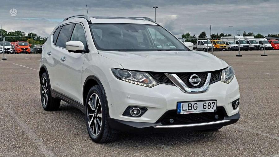 Balts Nissan X-Trail 2015 Viļņa, ar dzinēja tilpumu 1.60 L un nobraukumu 124 tūkst. km par 10300 €, foto 7 vietnē AUTOMOTO.COM.LV