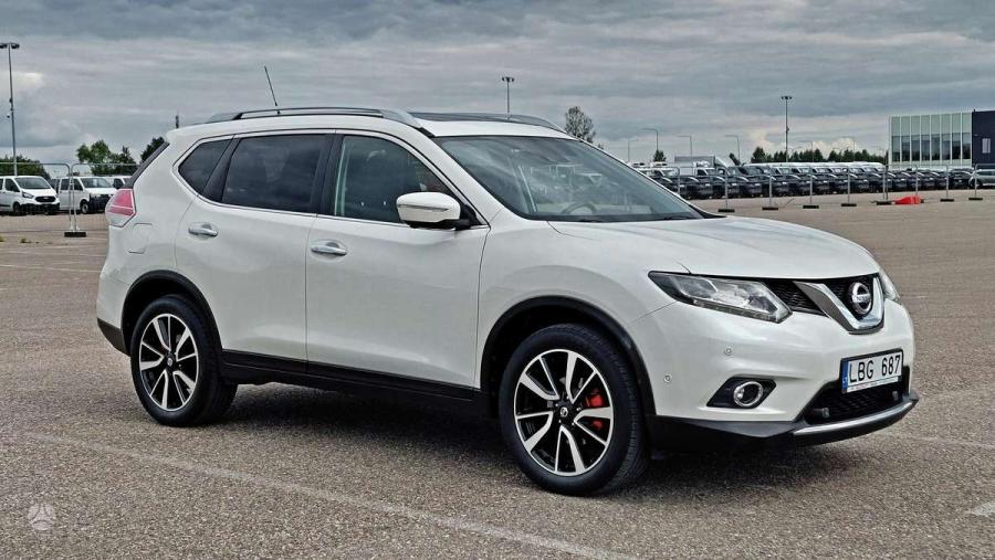 Balts Nissan X-Trail 2015 Viļņa, ar dzinēja tilpumu 1.60 L un nobraukumu 124 tūkst. km par 10300 €, foto 8 vietnē AUTOMOTO.COM.LV