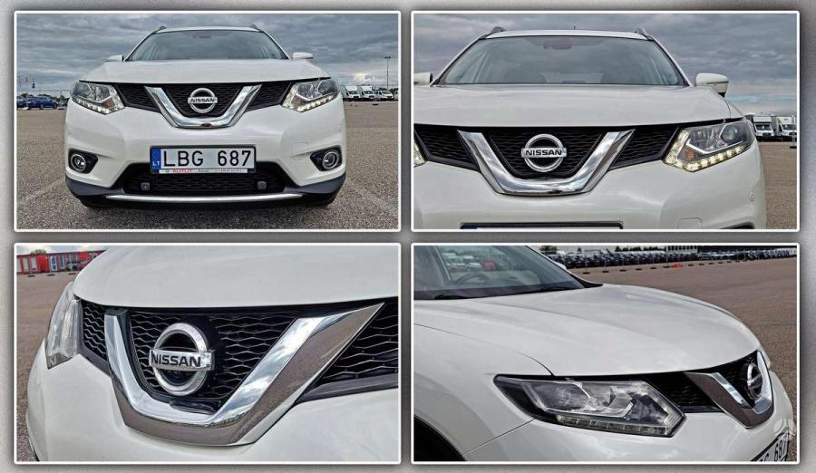 Balts Nissan X-Trail 2015 Viļņa, ar dzinēja tilpumu 1.60 L un nobraukumu 124 tūkst. km par 10300 €, foto 16 vietnē AUTOMOTO.COM.LV