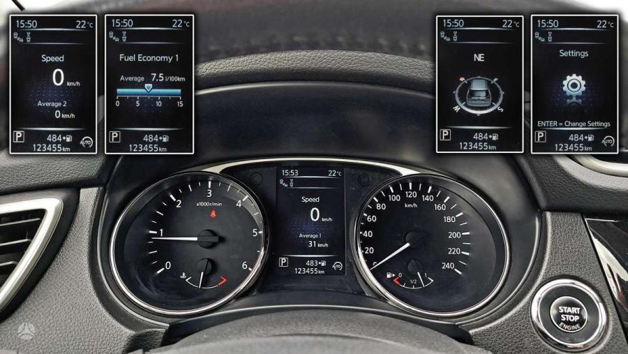 Balts Nissan X-Trail 2015 Viļņa, ar dzinēja tilpumu 1.60 L un nobraukumu 124 tūkst. km par 10300 €, foto 34 vietnē AUTOMOTO.COM.LV