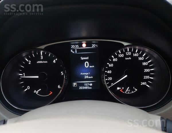 White Nissan X-Trail 2015 in Riga, with an engine capacity of 1.60 L and mileage of 203 thousand km for 8300 €, photo 9 on AUTOMOTO.COM.LV