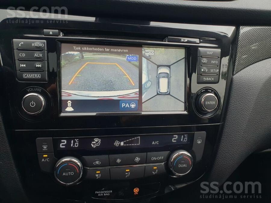 White Nissan X-Trail 2016 in Riga, with an engine capacity of 1.60 L and mileage of 224 thousand km for 9150 €, photo 24 on AUTOMOTO.COM.LV