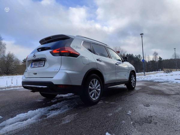 White Nissan X-Trail 2017 in Vilnius, with an engine capacity of 2.49 L and mileage of 119 thousand km for 8300 €, photo 6 on AUTOMOTO.COM.LV