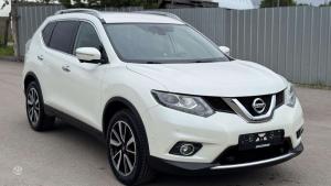 Balts Nissan X-Trail 2017 Telšiai, ar dzinēja tilpumu 1.60 L un nobraukumu 158 tūkst. km par 9200 €, foto  vietnē AUTOMOTO.COM.LV