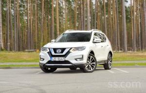 White Nissan X-Trail 2018 in Riga, with an engine capacity of 2.00 L and mileage of 116 thousand km for 16890 €, photo  on AUTOMOTO.COM.LV
