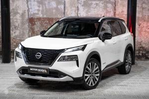 Balts Nissan X-Trail 2023 Kauņa, ar dzinēja tilpumu 1.50 L un nobraukumu 116 tūkst. km par 36200 €, foto  vietnē AUTOMOTO.COM.LV