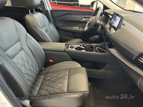 White Nissan X-Trail 2026 in Tartu, with an engine capacity of 1.50 L and mileage of 2 thousand km for 47390 €, photo 5 on AUTOMOTO.COM.LV