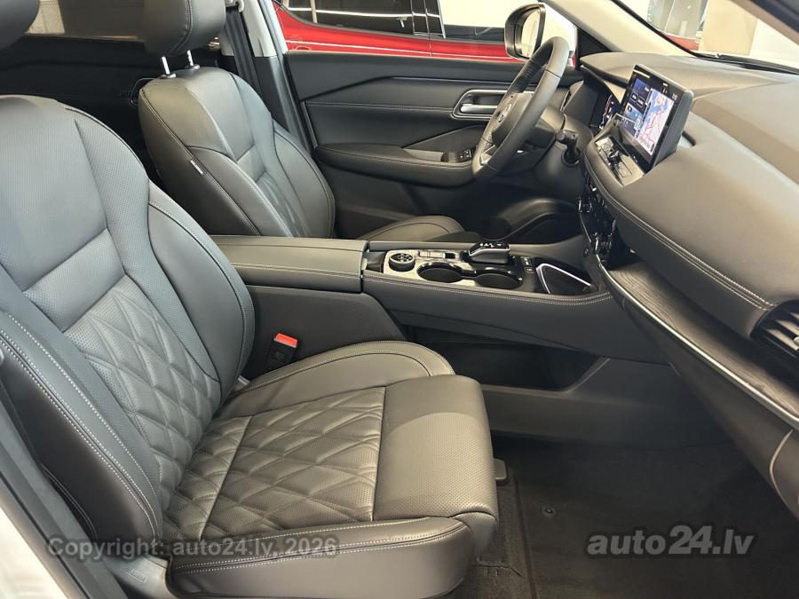 White Nissan X-Trail 2026 in Tartu, with an engine capacity of 1.50 L and mileage of 2 thousand km for 47390 €, photo 6 on AUTOMOTO.COM.LV