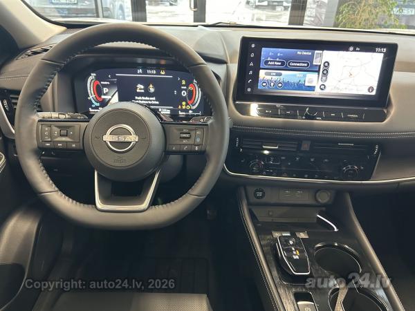 White Nissan X-Trail 2026 in Tartu, with an engine capacity of 1.50 L and mileage of 2 thousand km for 47390 €, photo 6 on AUTOMOTO.COM.LV