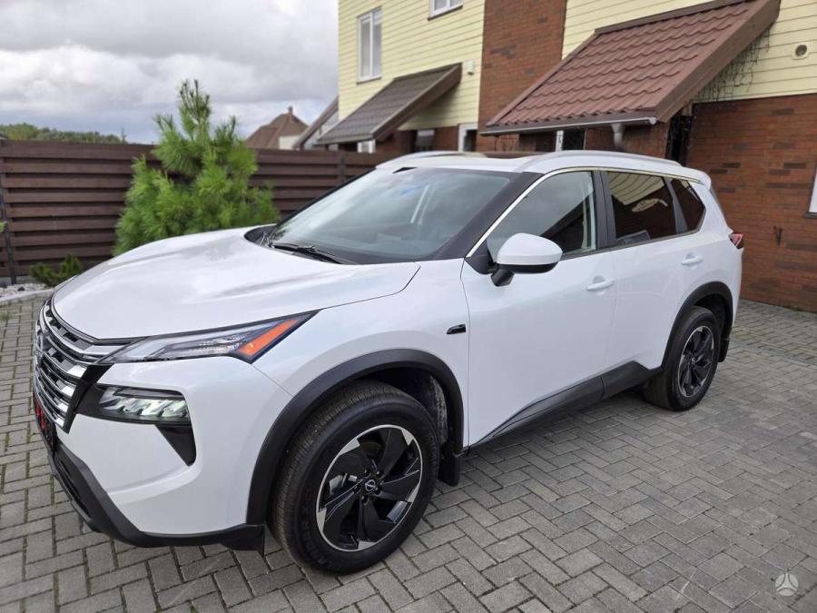 White Nissan X-Trail 2026 in Klaipeda, with an engine capacity of 1.50 L and mileage of 1 thousand km for 28400 €, photo 13 on AUTOMOTO.COM.LV