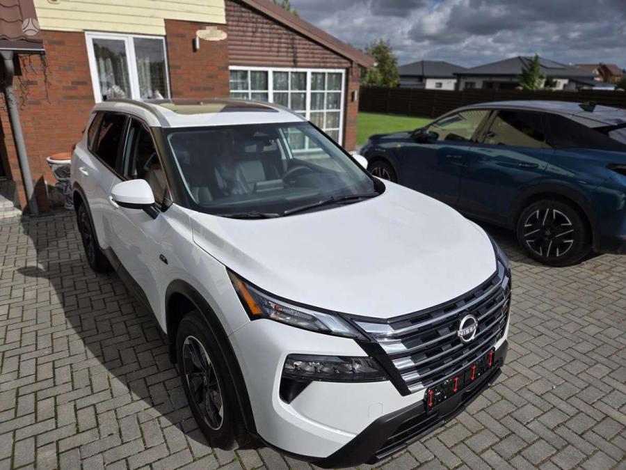 White Nissan X-Trail 2026 in Klaipeda, with an engine capacity of 1.50 L and mileage of 1 thousand km for 28400 €, photo 14 on AUTOMOTO.COM.LV
