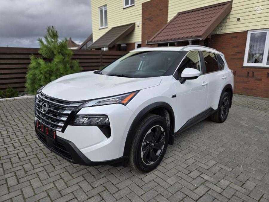 White Nissan X-Trail 2026 in Klaipeda, with an engine capacity of 1.50 L and mileage of 1 thousand km for 28400 €, photo 24 on AUTOMOTO.COM.LV