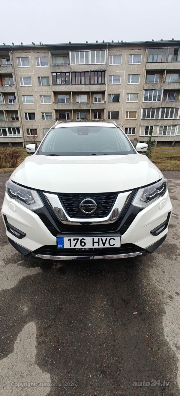 Balts Nissan X-Trail 2021 Tallina, ar dzinēja tilpumu 1.30 L un nobraukumu 64 tūkst. km par 18200 €, foto  vietnē AUTOMOTO.COM.LV