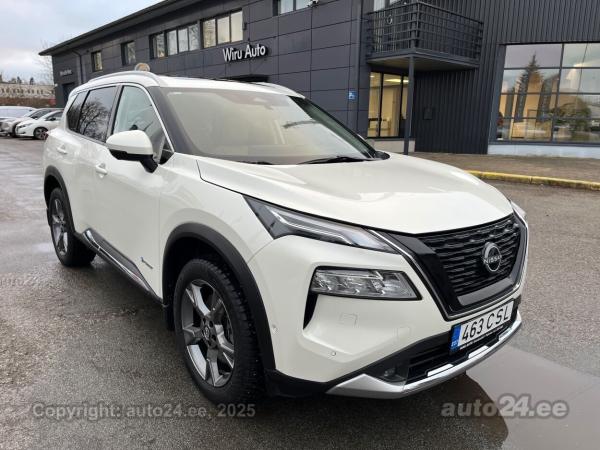 White Nissan X-Trail 2023 in Rakvere, with an engine capacity of 1.50 L and mileage of 70 thousand km for 35990 €, photo 1 on AUTOMOTO.COM.LV