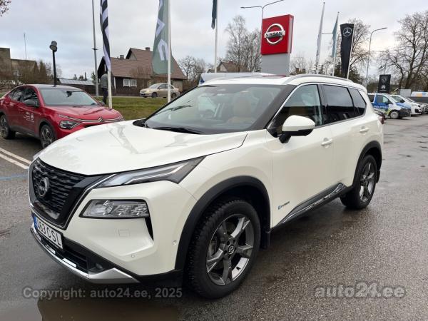 White Nissan X-Trail 2023 in Rakvere, with an engine capacity of 1.50 L and mileage of 70 thousand km for 35990 €, photo 7 on AUTOMOTO.COM.LV