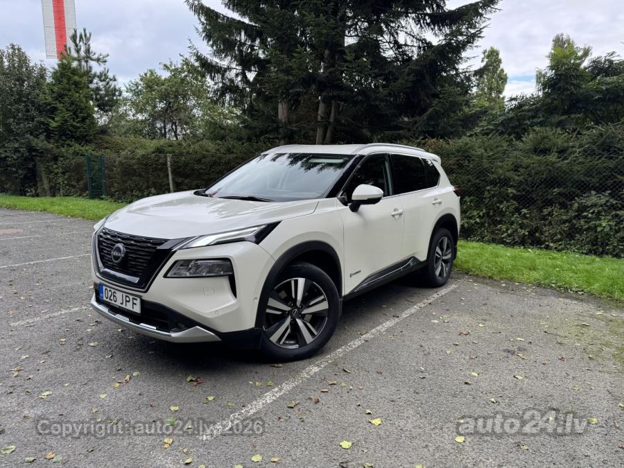 White Nissan X-Trail 2023 in Tallinn, with an engine capacity of 1.50 L and mileage of 93 thousand km for 31000 €, photo 1 on AUTOMOTO.COM.LV