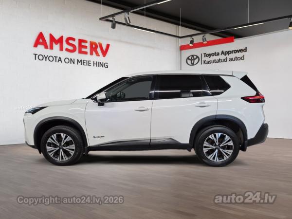 White Nissan X-Trail 2024 in Tallinn, with an engine capacity of 1.50 L and mileage of 46 thousand km for 33490 €, photo 3 on AUTOMOTO.COM.LV
