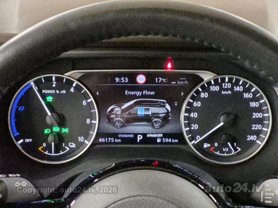 Белый Ниссан ИксТрейл 2024 в Таллин, объемом двигателя 1.50 л и пробегом 46 тыс. км за 33490 €, фото 14 на AUTOMOTO.COM.LV