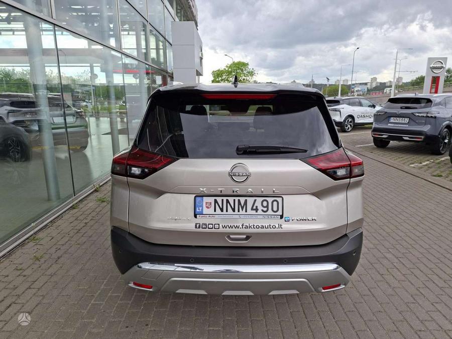 Dzeltens Nissan X-Trail 2025 Viļņa, ar dzinēja tilpumu 1.50 L un nobraukumu 9 tūkst. km par 46900 €, foto 5 vietnē AUTOMOTO.COM.LV