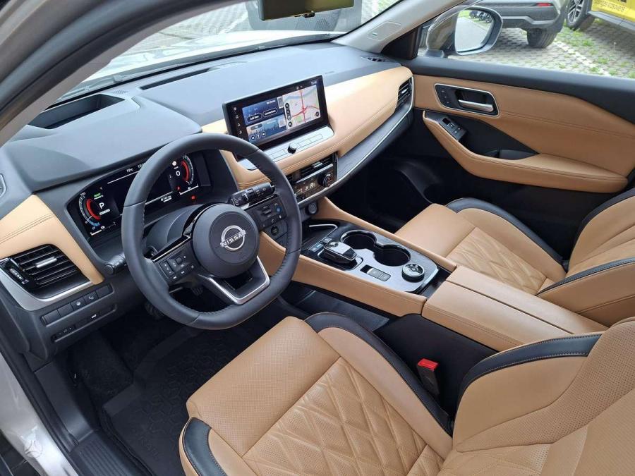 Dzeltens Nissan X-Trail 2025 Viļņa, ar dzinēja tilpumu 1.50 L un nobraukumu 9 tūkst. km par 46900 €, foto 11 vietnē AUTOMOTO.COM.LV