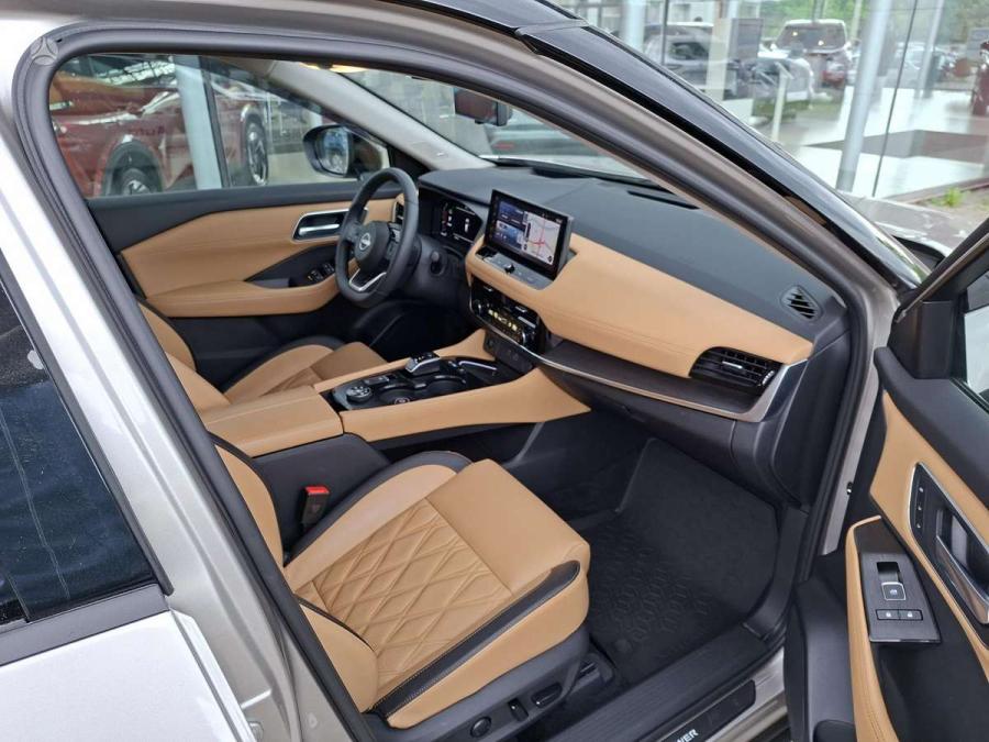 Dzeltens Nissan X-Trail 2025 Viļņa, ar dzinēja tilpumu 1.50 L un nobraukumu 9 tūkst. km par 46900 €, foto 13 vietnē AUTOMOTO.COM.LV