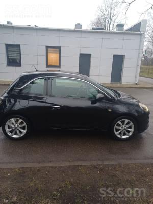Black Opel Adam 2013 in Riga, with an engine capacity of 1.20 L and mileage of 240 thousand km for 2995 €, photo 7 on AUTOMOTO.COM.LV