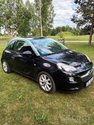 Black Opel Adam 2013 in Riga, with an engine capacity of 1.20 L and mileage of 242 thousand km for 2950 €, photo 15 on AUTOMOTO.COM.LV