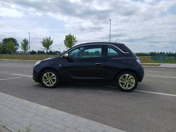 Black Opel Adam 2013 in Marijampole, with an engine capacity of 1.23 L and mileage of 163 thousand km for 4150 €, photo 3 on AUTOMOTO.COM.LV