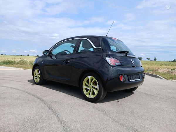 Black Opel Adam 2013 in Marijampole, with an engine capacity of 1.23 L and mileage of 163 thousand km for 4150 €, photo 5 on AUTOMOTO.COM.LV