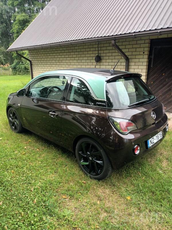 Brūns Opel Adam 2016 Rīga, ar dzinēja tilpumu 1.40 L un nobraukumu 153 tūkst. km par 4750 €, foto 2 vietnē AUTOMOTO.COM.LV