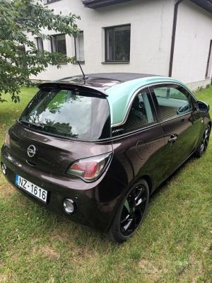 Brown Opel Adam 2016 in Riga, with an engine capacity of 1.40 L and mileage of 153 thousand km for 4750 €, photo 4 on AUTOMOTO.COM.LV