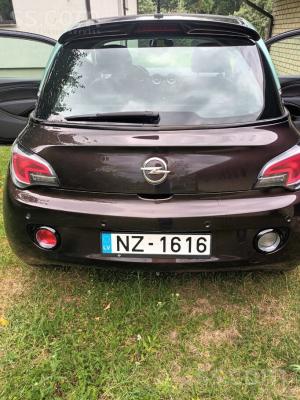 Brown Opel Adam 2016 in Riga, with an engine capacity of 1.40 L and mileage of 153 thousand km for 4750 €, photo 15 on AUTOMOTO.COM.LV