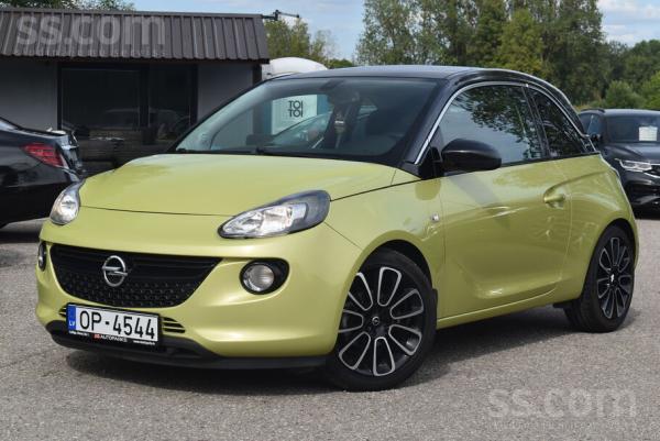 Green Opel Adam 2015 in Kuldiga, with an engine capacity of 1.00 L and mileage of 0 thousand km for 6990 €, photo 1 on AUTOMOTO.COM.LV