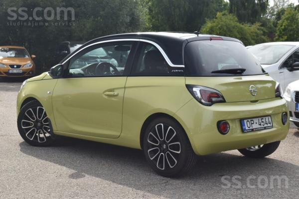 Green Opel Adam 2015 in Kuldiga, with an engine capacity of 1.00 L and mileage of 0 thousand km for 6990 €, photo 3 on AUTOMOTO.COM.LV