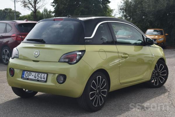 Green Opel Adam 2015 in Kuldiga, with an engine capacity of 1.00 L and mileage of 0 thousand km for 6990 €, photo 2 on AUTOMOTO.COM.LV