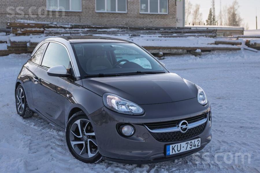 Pelēks Opel Adam 2013 Tukums, ar dzinēja tilpumu 1.40 L un nobraukumu 183 tūkst. km par 2590 €, foto 1 vietnē AUTOMOTO.COM.LV