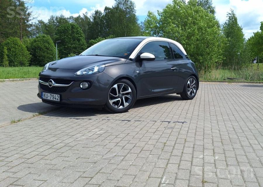 Grey Opel Adam 2013 in Tukums, with an engine capacity of 1.40 L and mileage of 184 thousand km for 2900 €, photo 7 on AUTOMOTO.COM.LV