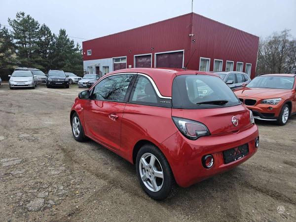 Red Opel Adam 2013 in Ukmerge, with an engine capacity of 1.23 L and mileage of 71 thousand km for 3500 €, photo 6 on AUTOMOTO.COM.LV