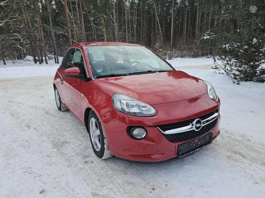 Sarkans Opel Adam 2013 Ukmergė, ar dzinēja tilpumu 1.23 L un nobraukumu 71 tūkst. km par 3500 €, foto 11 vietnē AUTOMOTO.COM.LV