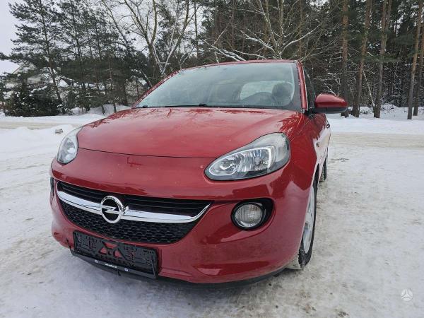 Sarkans Opel Adam 2013 Ukmergė, ar dzinēja tilpumu 1.23 L un nobraukumu 71 tūkst. km par 3500 €, foto 5 vietnē AUTOMOTO.COM.LV