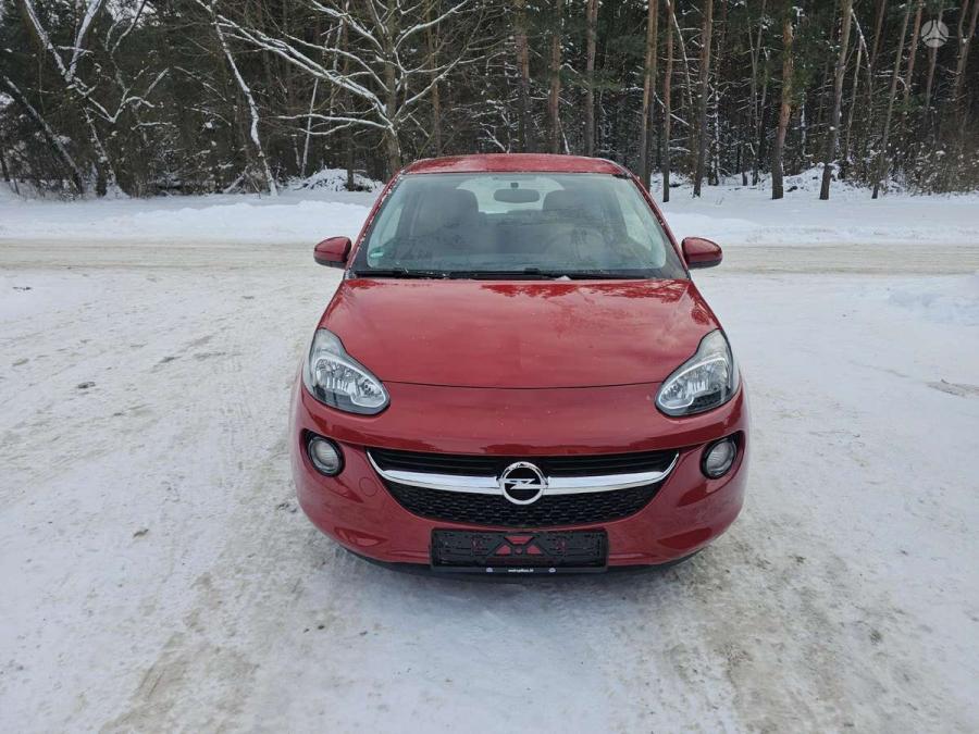 Red Opel Adam 2013 in Ukmerge, with an engine capacity of 1.23 L and mileage of 71 thousand km for 3500 €, photo 13 on AUTOMOTO.COM.LV