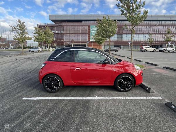 Red Opel Adam 2013 in Klaipeda, with an engine capacity of 1.23 L and mileage of 160 thousand km for 3800 €, photo 3 on AUTOMOTO.COM.LV