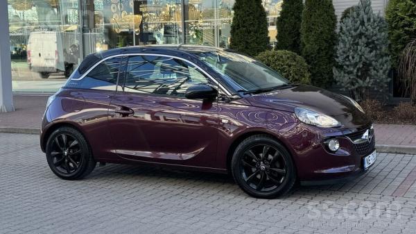 Violets Opel Adam 2016 Rīga, ar dzinēja tilpumu 1.40 L un nobraukumu 83 tūkst. km par 6700 €, foto 1 vietnē AUTOMOTO.COM.LV