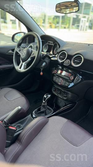 Violet Opel Adam 2016 in Riga, with an engine capacity of 1.40 L and mileage of 83 thousand km for 6700 €, photo 22 on AUTOMOTO.COM.LV