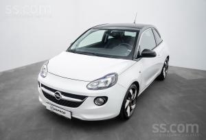 White Opel Adam 2014 in Tallinn, with an engine capacity of 1.40 L and mileage of 122 thousand km for 4499 €, photo  on AUTOMOTO.COM.LV