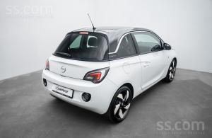 White Opel Adam 2014 in Tallinn, with an engine capacity of 1.40 L and mileage of 122 thousand km for 4499 €, photo 4 on AUTOMOTO.COM.LV