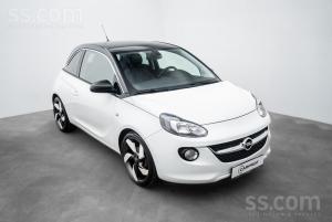 White Opel Adam 2014 in Tallinn, with an engine capacity of 1.40 L and mileage of 122 thousand km for 4499 €, photo 6 on AUTOMOTO.COM.LV